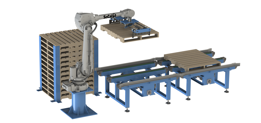 New Automated Palletizer System - SoCal Pallet